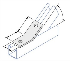 Unistrut Obtuse Angle Brackets | Fixmart