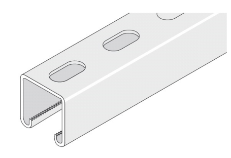 41x41 Slotted Channel 2.5mm | Fixmart