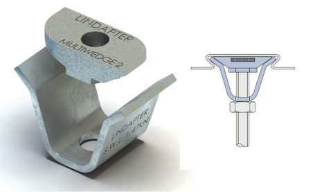Type MW2 Lindapter - Multiwedge 2 | Fixmart