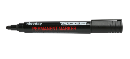 Bullet Tip Permanent Marker | Fixmart