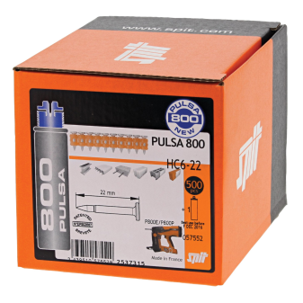 Pulsa Hard Concrete and Steel Nails (Pack of 500) | Fixmart