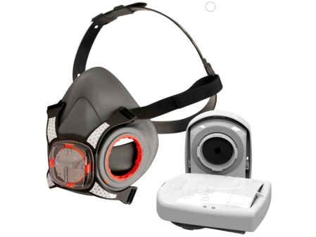 JSP Force 8 Half Face Mask with P3 Press to Check Filter