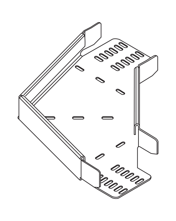 Unistrut Flat 90° Bends - 50mm Heavy Duty | Fixmart