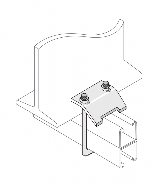 U Bolt Beam Clamp (41 X 82 Channel) | Fixmart