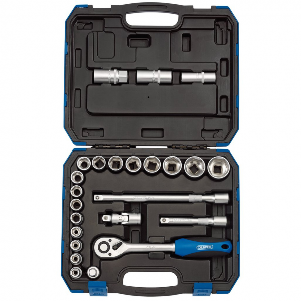 ½" Square Drive Socket Set - 24 Piece | Fixmart
