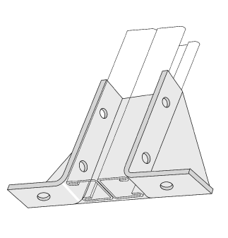 Gusseted Bracket Double Socket | Fixmart