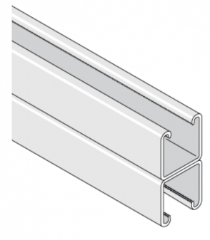 41 x 41 Back to Back Plain 2.5mm Channel | Fixmart